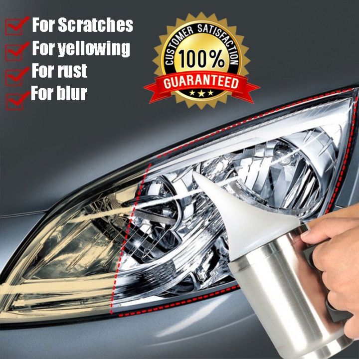 Car Headlight Lens Restoration Kit Headlamp Repair Lens Restore ...