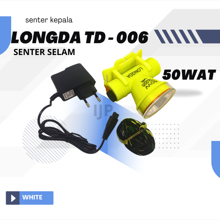 SENTER KEPALA SELAM LONGDA TD-006 | Lazada Indonesia