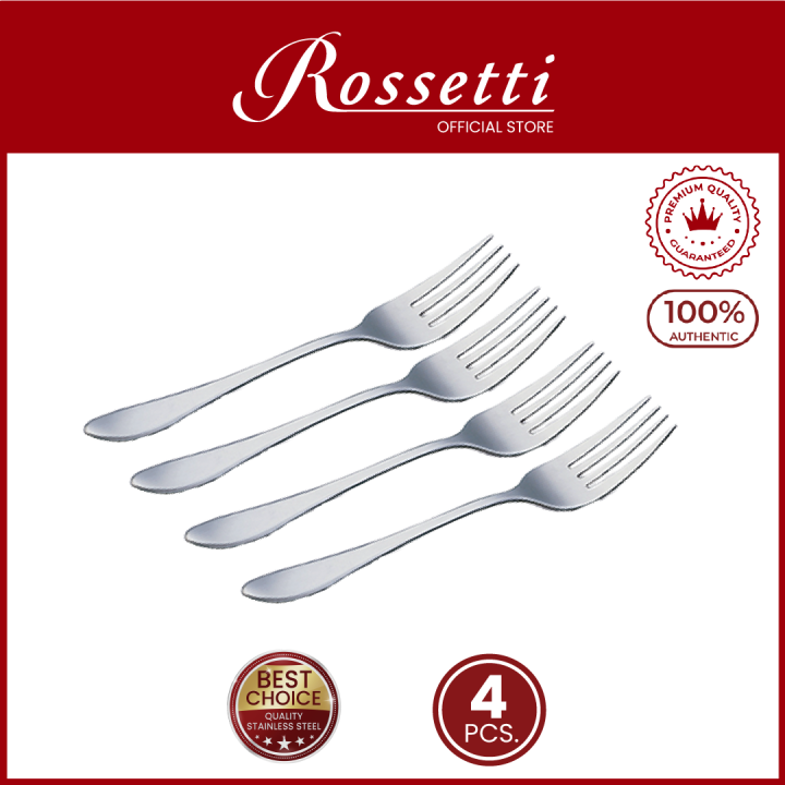 Rossetti RCS66917F4 FORK 4-pc. Set- SANZA | Lazada PH