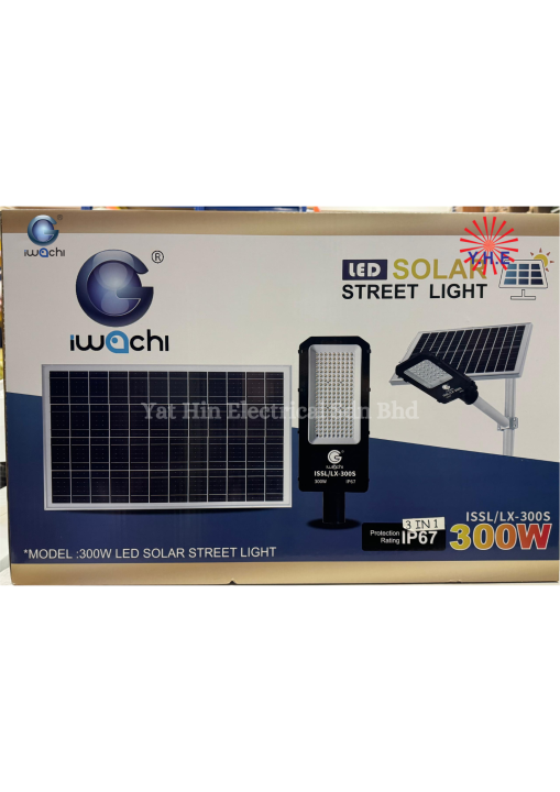 Iwachi 60W / 100W / 200W LED Solar Street Light 6500K IP67 // Iwachi ...