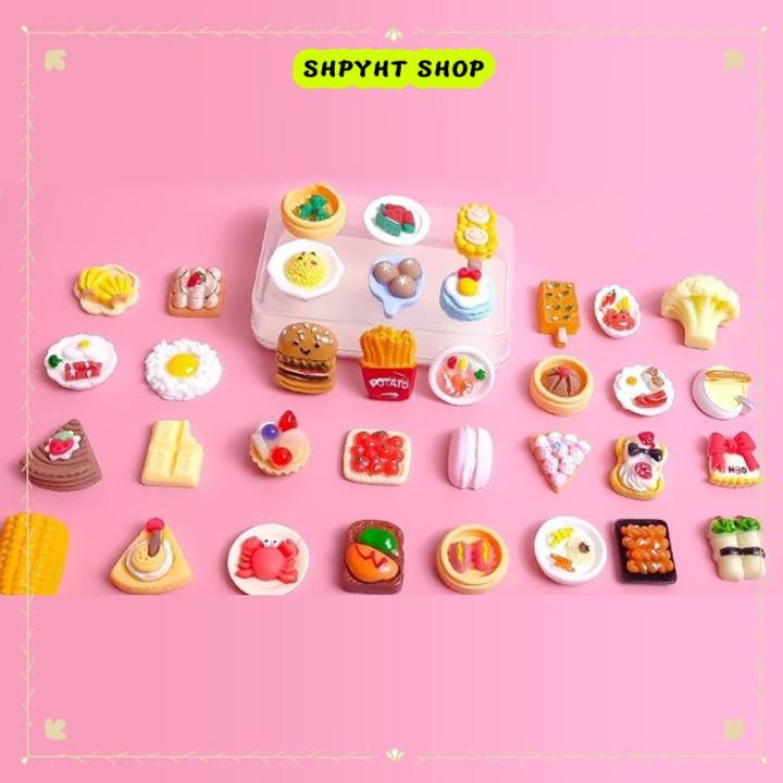 YR Bag Miniature Food Toy Mini Model Toy Simulation Supermarket ...