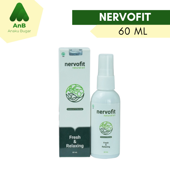 Nervofit Spray Essential Oil Minyak Balur Meningkatkan Daya Tahan Tubuh ...