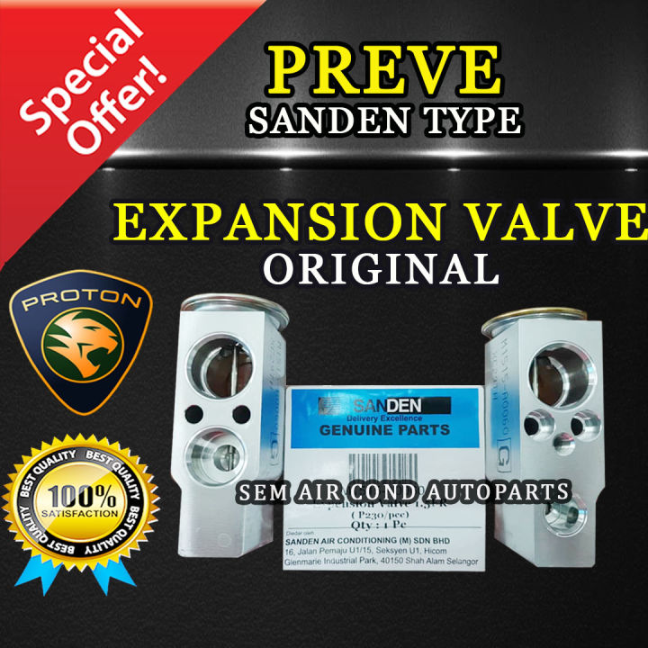 PROTON PREVE ORIGINAL SANDEN SD EXPANSION/ EXPENSION VALVE (CAR AIRCOND ...