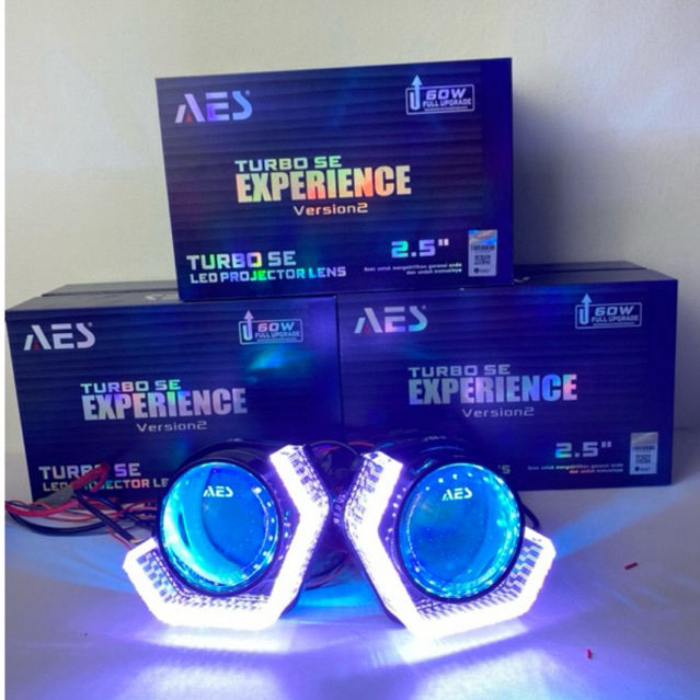 PAKET LENGAKP BILED AES EXPERIENCE + SHROUD HEXA 2,5 INCI UNTUK MOTOR ...