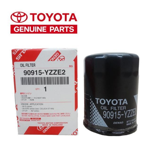 GENUINE TOYOTA ORIGINAL OIL FILTER E2 90915-YZZE2 | Lazada