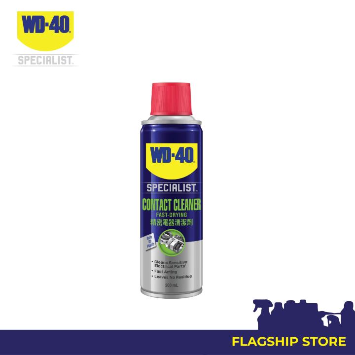 WD-40 Specialist Product Fast Drying Contact Cleaner 200ml | Lazada