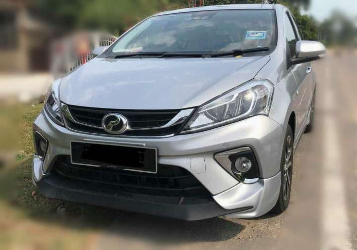 Perodua Myvi 2018 Gen 3 Mugen RS Bodykit Body Kit Skirting Skirt Lip ...