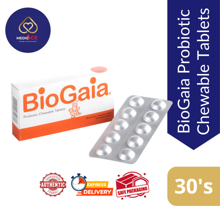 BioGaia Probiotic Chewable Tablets 30's (Exp: 09/2026) | Lazada