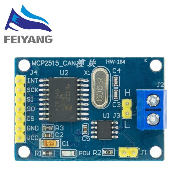 MCP2515 CAN Bus Module Board TJA1050 Receiver SPI For 51 MCU ARM ...