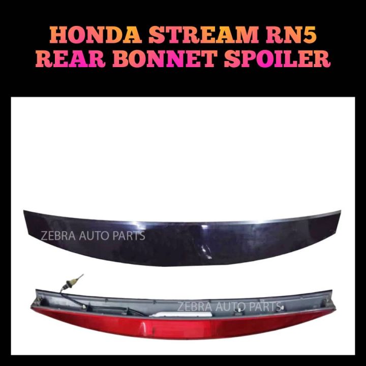 Spoiler Bonet Belakang Honda Stream RN1 RN3 RN5 00-06 Rear Bonnet ...