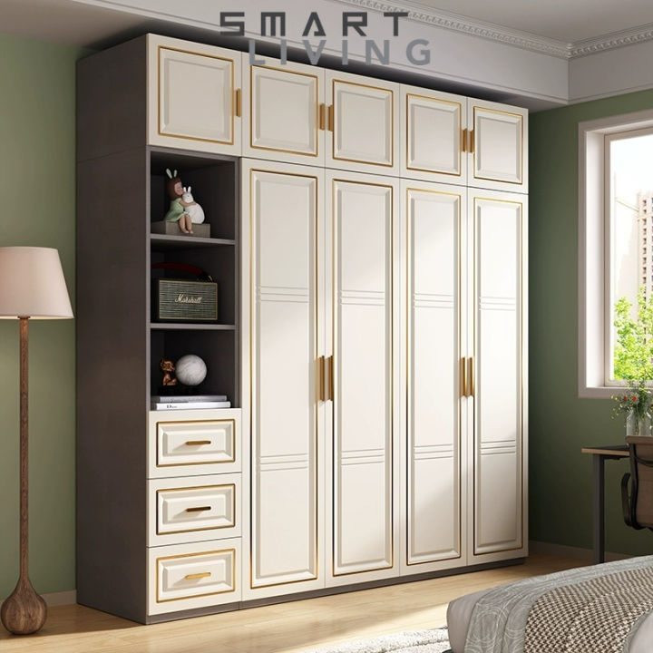 【Pre-Order】European Style Wardrobe - Modern and Simple White Wardrobe ...