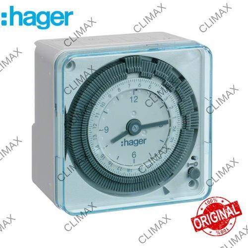 Hager EH711 16A Analog Time Switch 72X72 24H + reserve | Lazada