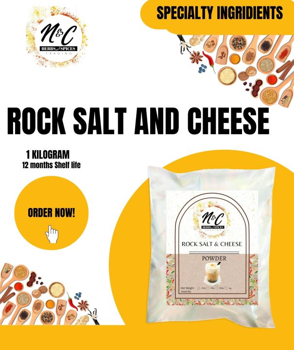 Rock Salt & Cheese Powder 100g 250g 500g 1kg | Lazada PH