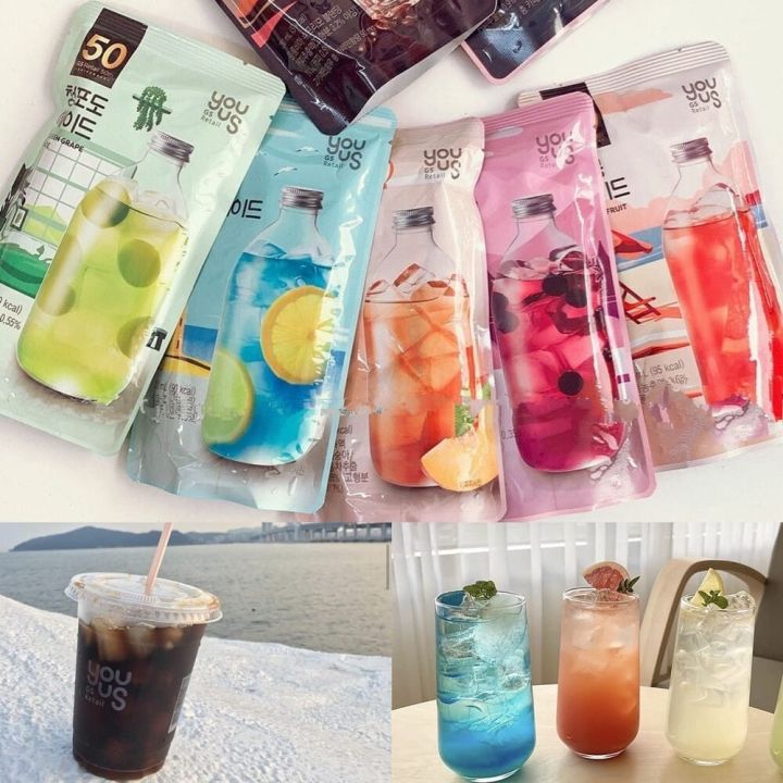 JARDIN Korean Popular Beverage Retort Pouch Beverage GS便利商店 果汁味饮料/ 咖啡 ...