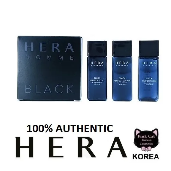 HERA Homme Black Kit (3 Items) Skincare for Men Korean Cosmetics ...