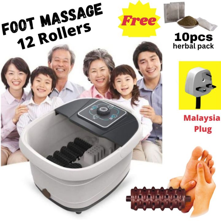Foot Massage Machine Detox Spa Foot Bath Heating Foot Rendam Kaki Urut ...