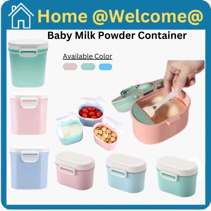 Large And Small Milk Powder Airtight Container Storage Box | Lazada