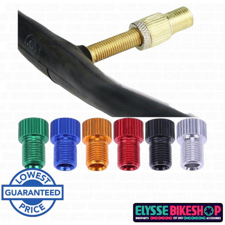 Bicycle Presta to Shrader Valve Adaptor Alloy | Lazada PH