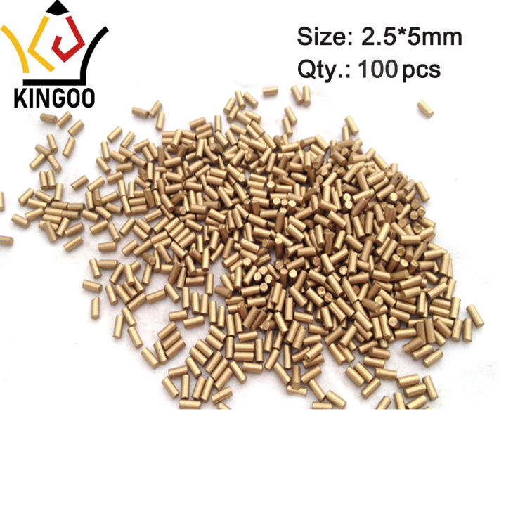 Kingoo 100pcs 2.2*5mm Universal Flints Stone Spring Gasket Cotton Core ...