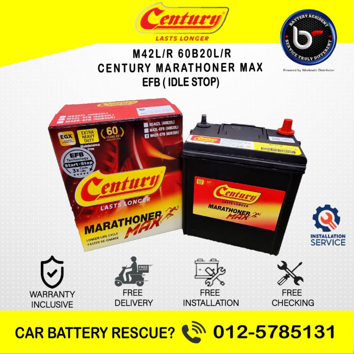 [ Installaton Provided ] M42 EFB | 60B20L/R | B20 L/R ] CENTURY MAX ...