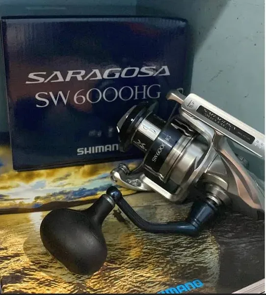 Reel Shimano Saragosa sw 6000 hg Original | Lazada Indonesia