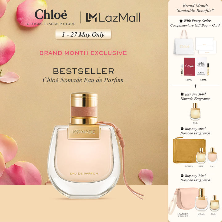 Chloé Nomade Eau De Parfum | Freesia Flower, Cherry Plum, Oak Moss | A Modern Floral Chypre ...