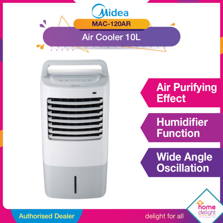 Midea Air Cooler with Ioniser 10L [ MAC-120AR / MAC120AR ] | Lazada