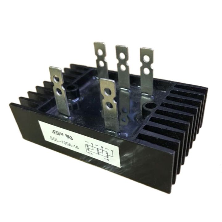 3-Phase Diode Bridge Rectifier 100A 1600V Voltage Full Wave Silicon ...