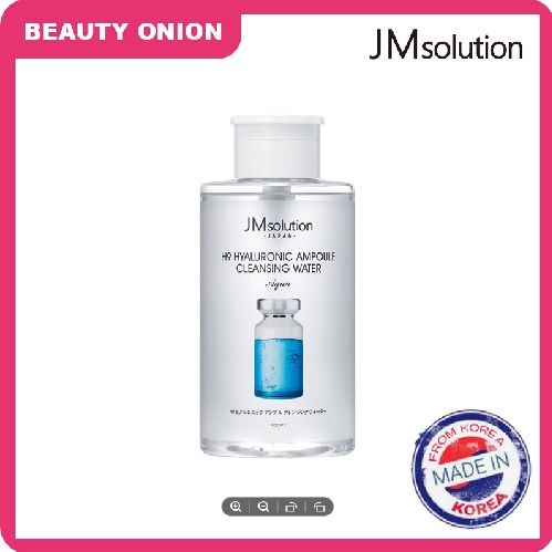 JM solution H9 Hyaluronic Ampoule Cleansing Water 500ml | Lazada Singapore