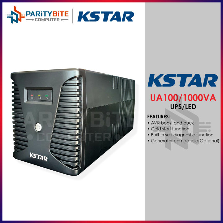 KSTAR Micro 1000 UA100 1000VA/600W Line-Interactive Simulated Sinewave ...