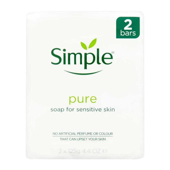 Simple Pure Soap For Sensitive Skin 2 x 125G - By Beauty Language ...