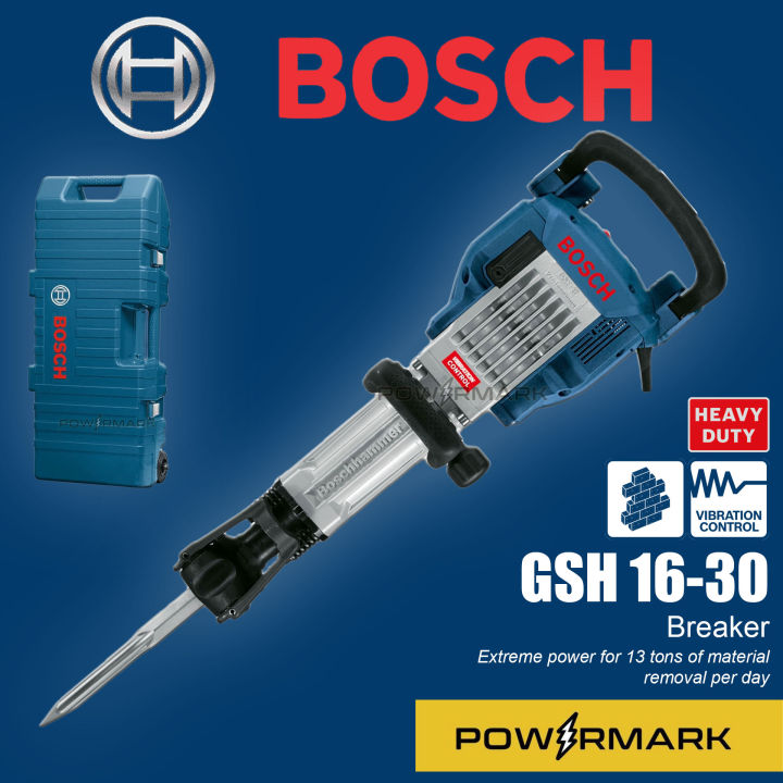 BOSCH GSH 16-30 Heavy Duty Demolition Hammer / Breaker [POWERMARK | BHD ...
