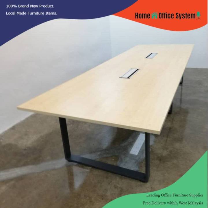 12 Feet Rectangular Shape Meeting Table Conference Table (W 3600 X D ...