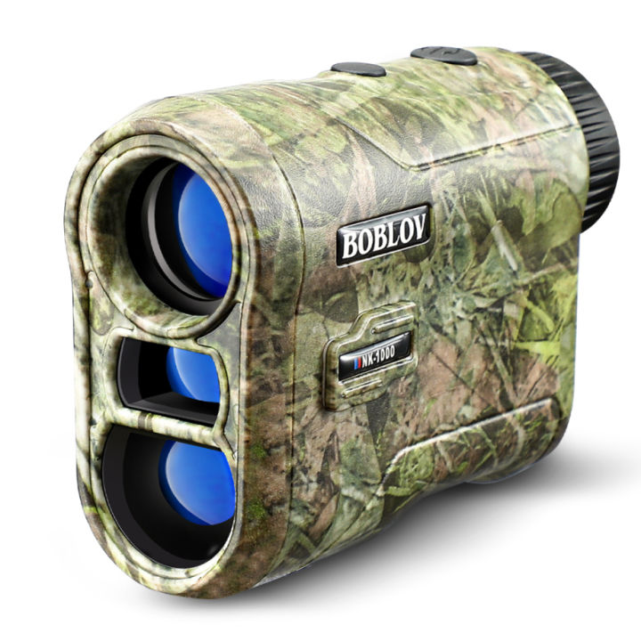 BOBLOV Waterproof Hunting Rangefinder 6.5X Magnification Flag-locking ...