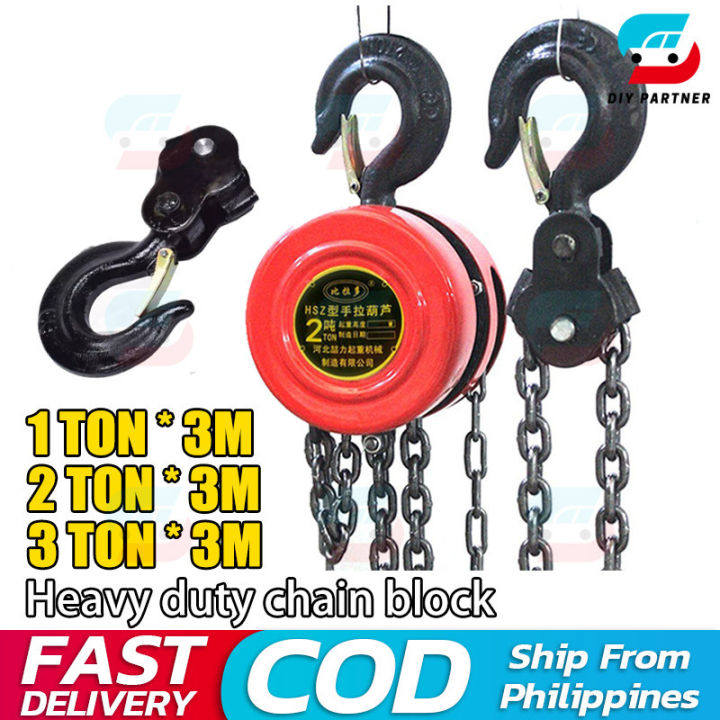 Heavy Duty 1T2T3T Manual Lifting Chain Block Chain Hoist Lever Block ...
