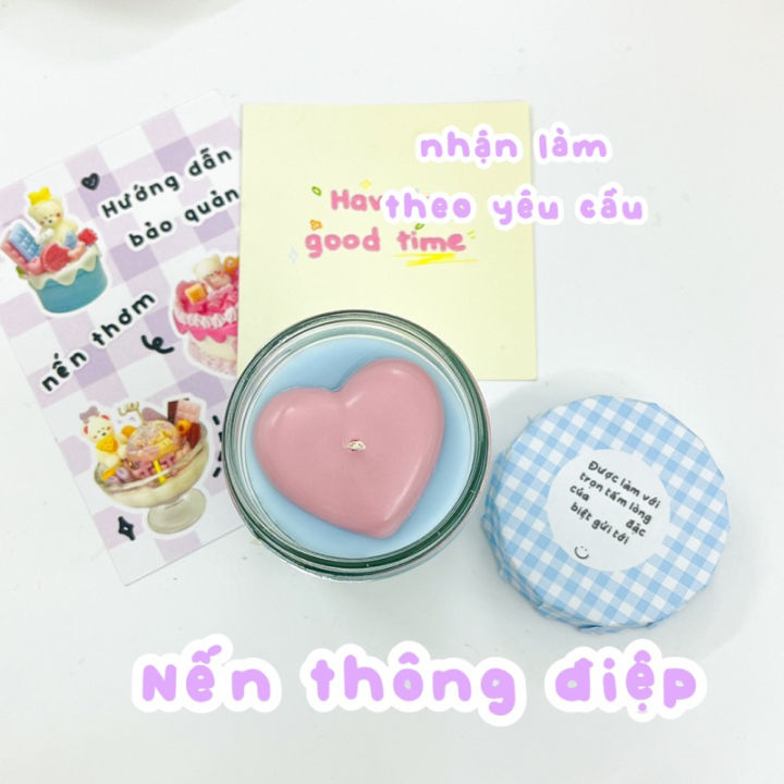 (Làm sẵn) Nến thơm thông điệp theo yêu cầu | Hidden message candle ...