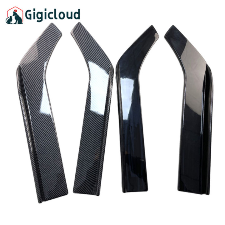 1 Pair Rear Bumper Car Diffuser Lip Diffuser Splitter Canard Protector ...