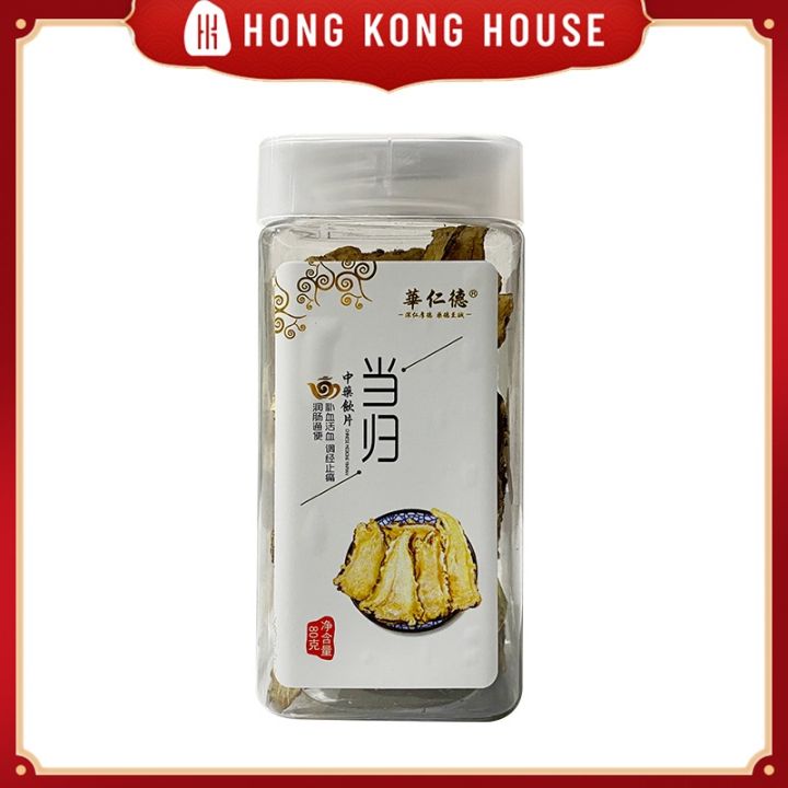 China Imported Hua Ren De Dried Chinese Angelica 80g Sliced Dang Gui ...