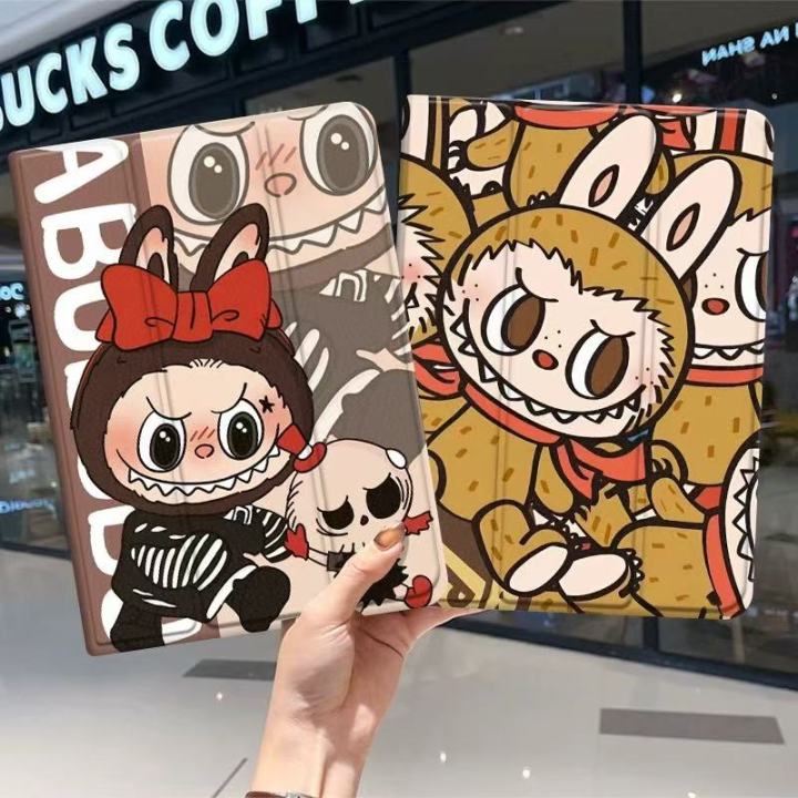 LABUBU iPad case เคสไอแพด การหมุน 360 ° Rotation Case สำหรับAir7-11（ชิป ...