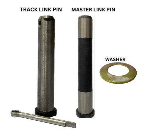 MASTER TRACK LINK PIN WITH WASHER FOR EXCAVATOR | Lazada PH