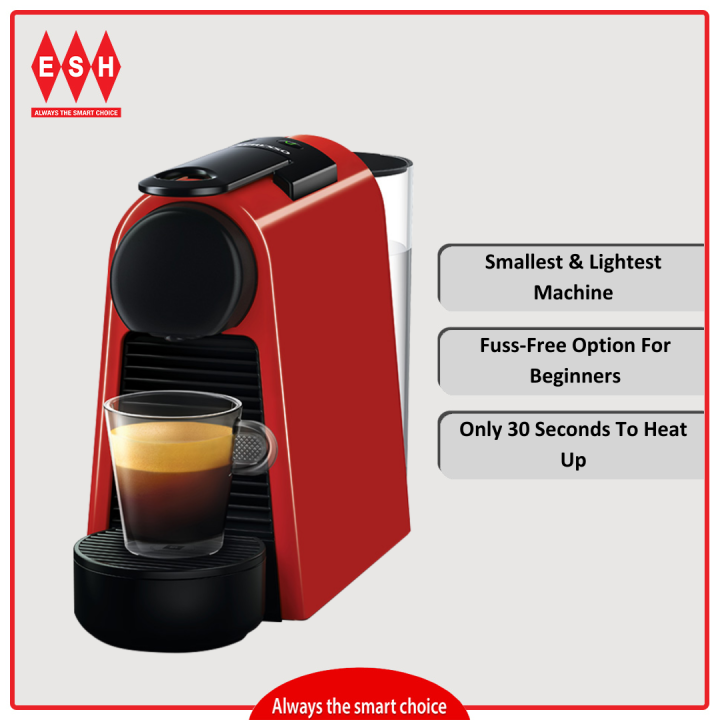 Nespresso Essenza Mini D30 (Ruby Red) Coffee Machine | Lazada