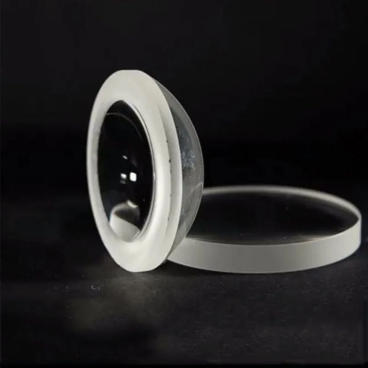 1-Inch Diameter Meniscus Lens, Super-Hemispherical Lens, Optical Glass ...