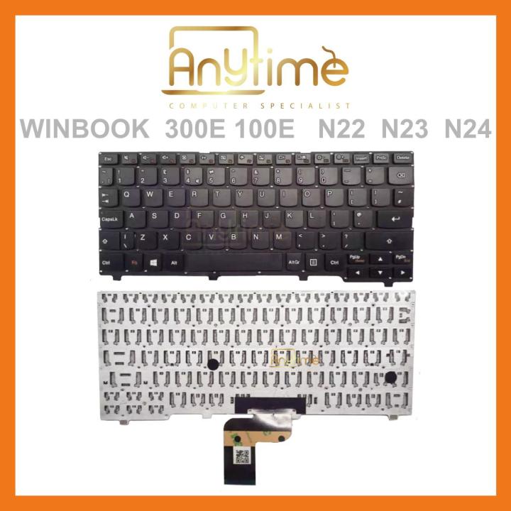 LENOVO WINBOOK 300E 100E N22 N23 N24 KEYBOARD UK KEYPAD LAPTOP ...