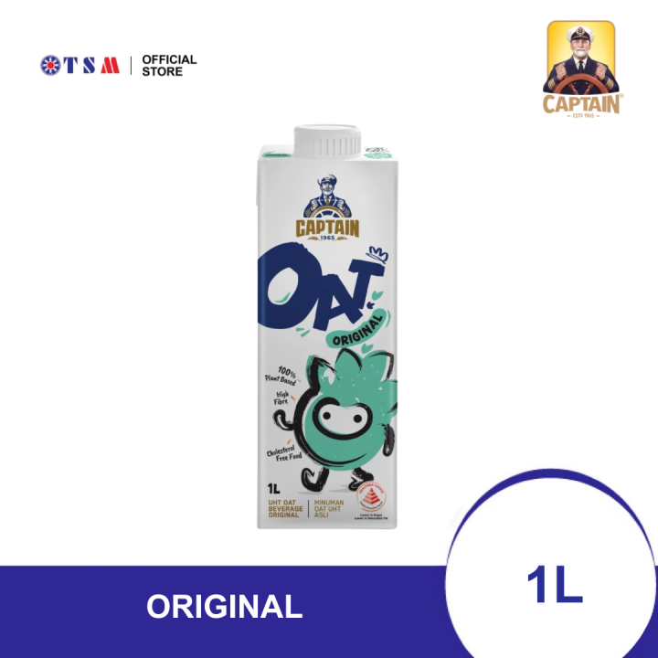 CAPTAIN OATS MILK - ORIGINAL 1L | Lazada