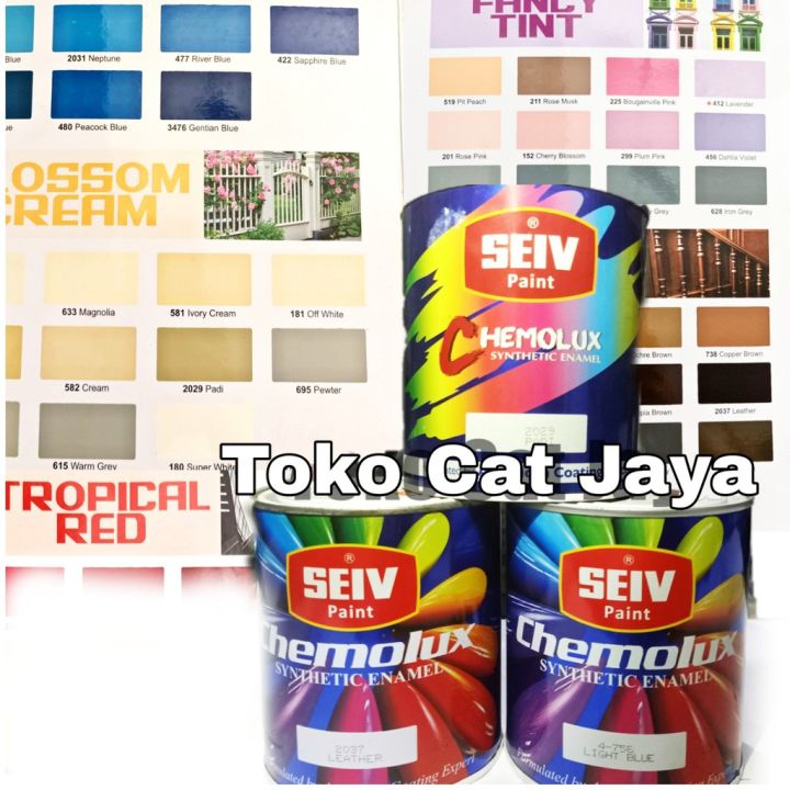 SEIV CHEMOLUX Cat Kayu Besi 1 kg | Lazada Indonesia