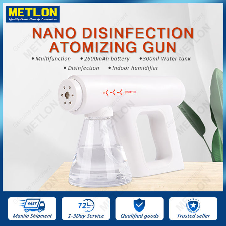 Disenfection Spray gun Portable Blu-ray Rechargeable Disinfectant ...