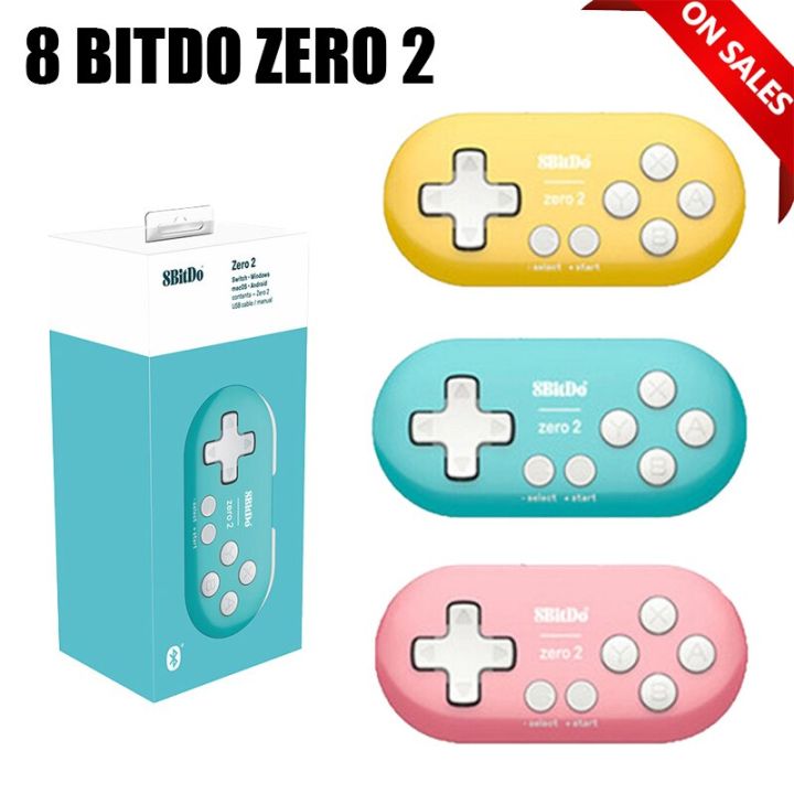 8BitDo Zero 2 Bluetooth Gamepad For Retro Game Console Switch Windows Android MacOS Gamepads ...