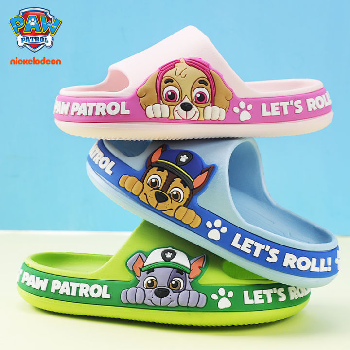 Kids Slide Sandal Boy and Girl Anti-slip Slippers Nickelodeon PAW ...