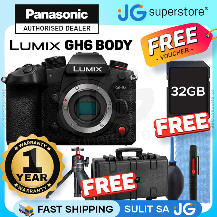 Panasonic Lumix DC-GH6 25.2MP Digital Mirrorless Camera with 12-60mm Leica DG Lens | JG ...