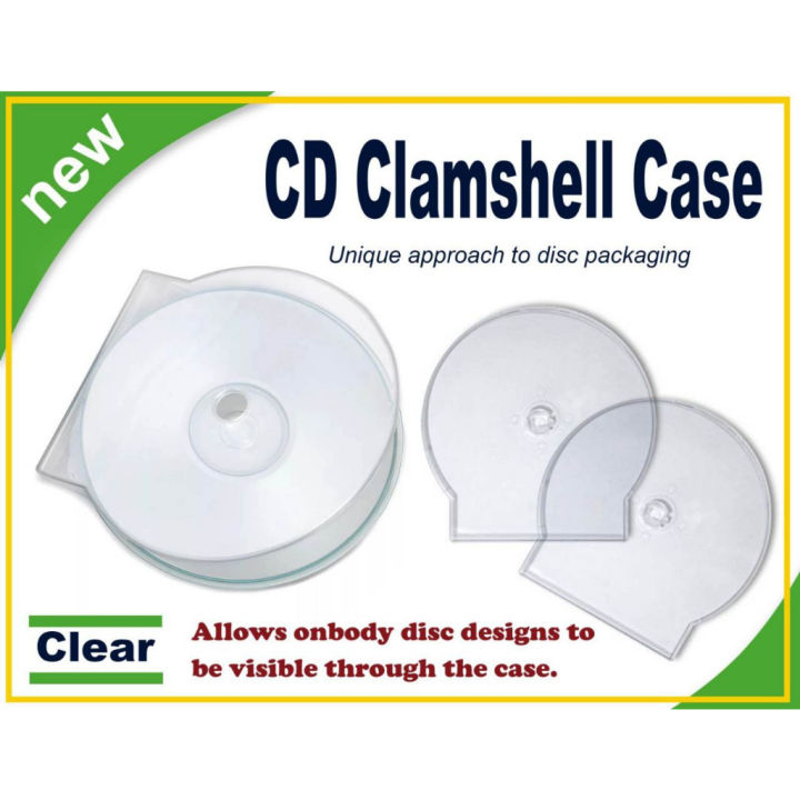 CLEAR CD CLAMSHELL CASE (1 pc.) | Lazada